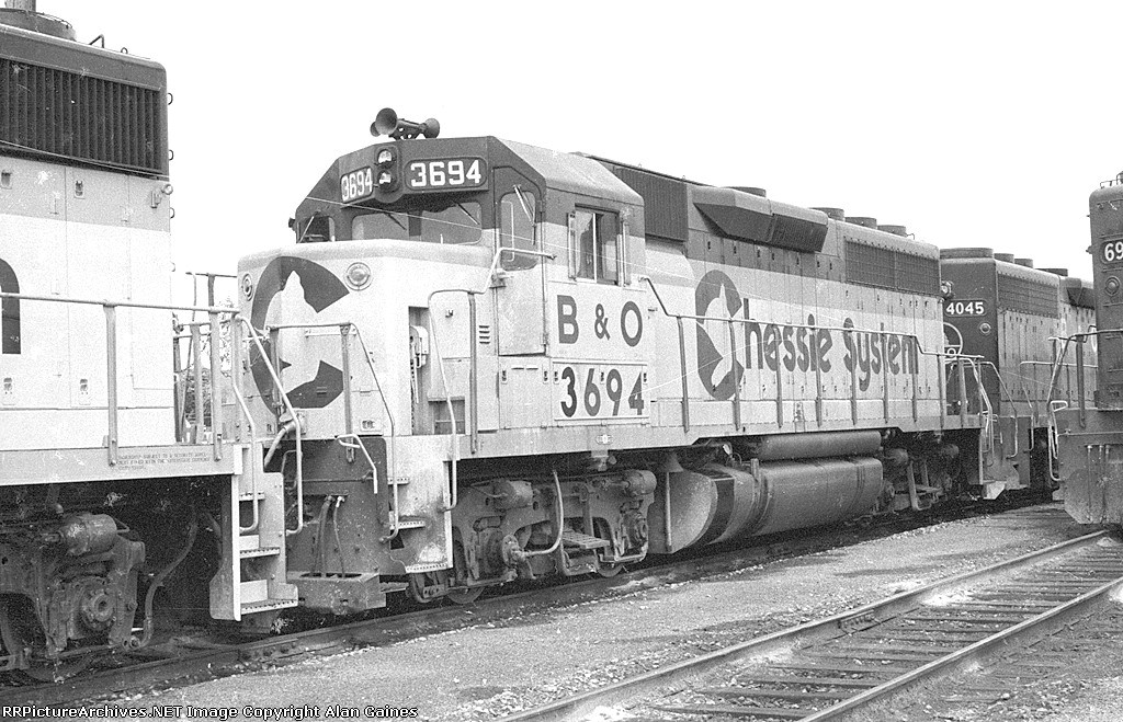 B&O GP-40 3694